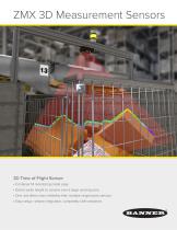 飞行时间传感器 - ZMX - BANNER ENGINEERING CORP./美国邦纳