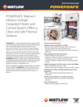 系统加热 - POWERSAFE™ - Watlow Electric Manufacturing Company