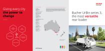 从后部装载生活垃圾收集车 - UrBin - Bucher Municipal AG - 柴油
